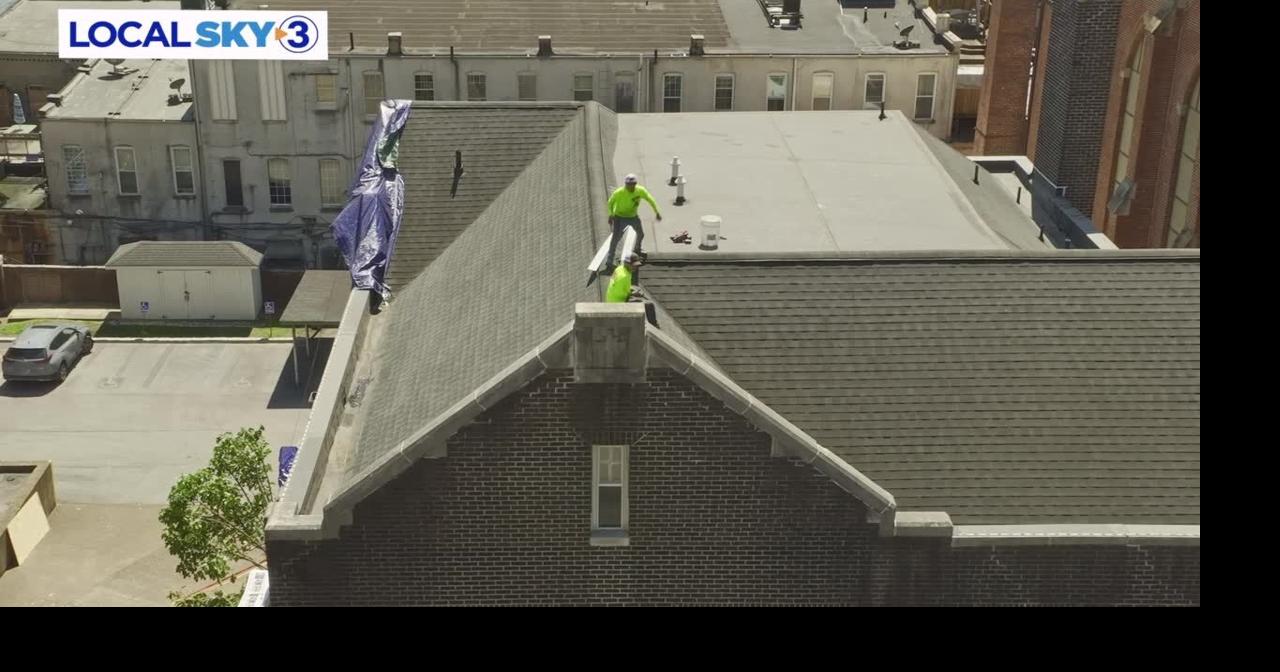 DOD training leaves Chattanooga church damaged | Sky 3 | local3news.com