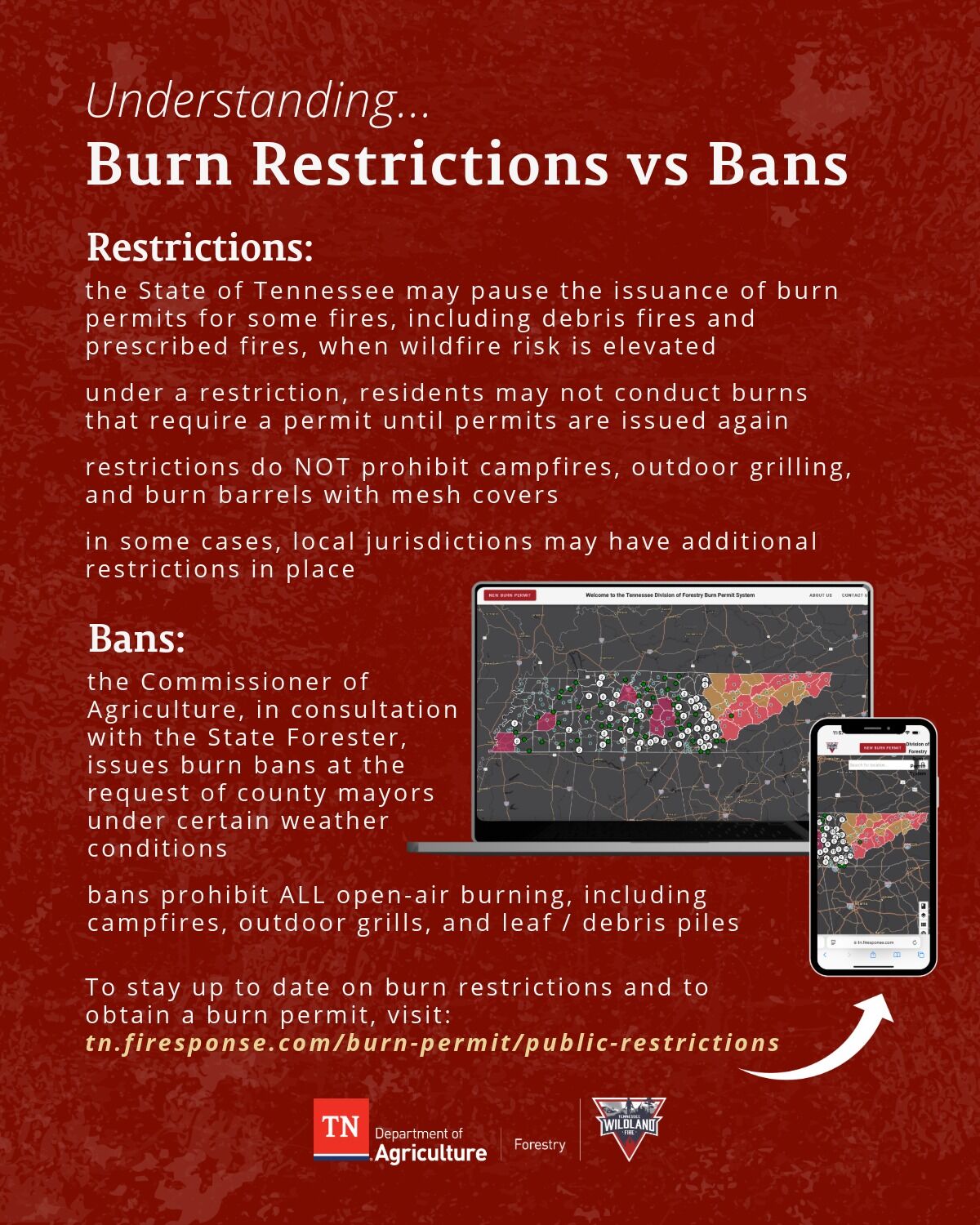 Burn ban vs. restrictions: Tennessee forestry officials explain the ...