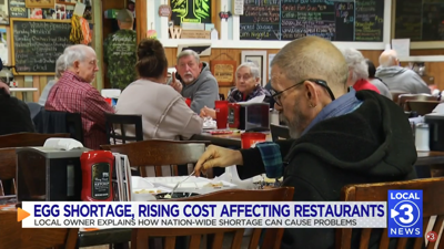 Southern Roots Restaurant Struggles with Egg Shortage | Local News ...