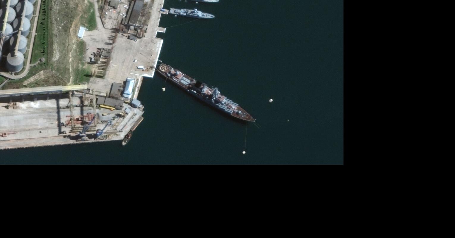 Russian navy evacuates badly damaged flagship in Black Sea. Ukraine ...