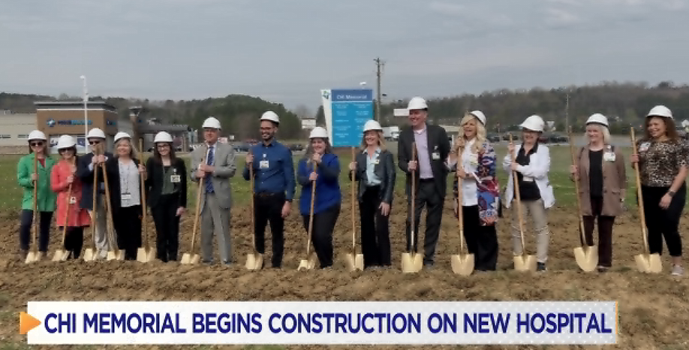 CHI Memorial hosts groundbreaking ceremony for new hospital in Ringgold ...