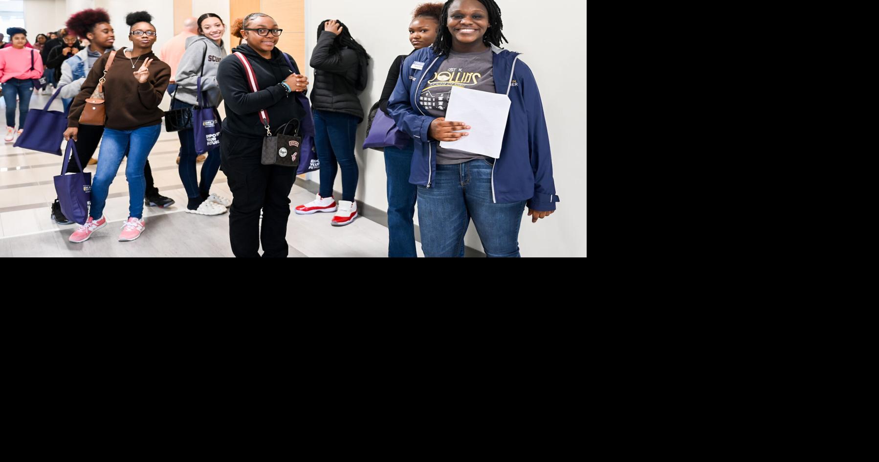 Over 100 female high school students learn about careers in finance ...