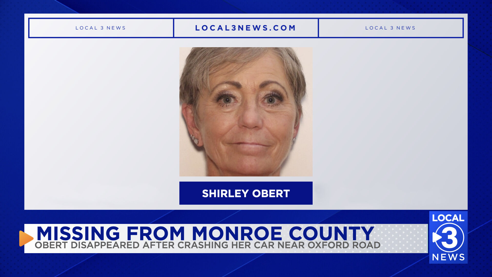Missing Woman Shirley Obert Found Deceased | Local News | local3news.com