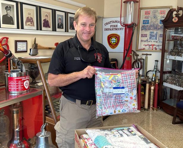 Local Project Linus chapter donates comfort blankets to CFD | Local ...