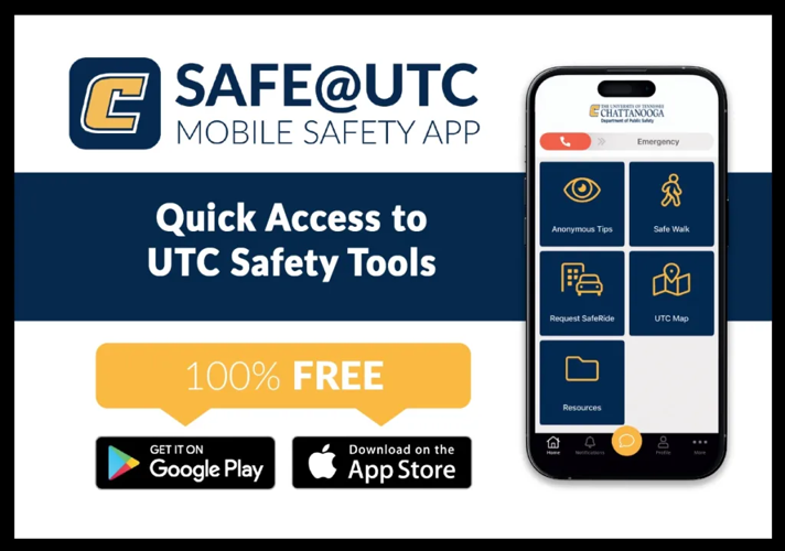 New Campus Safety App: Safe@UTC Launch at University of Tennessee at ...