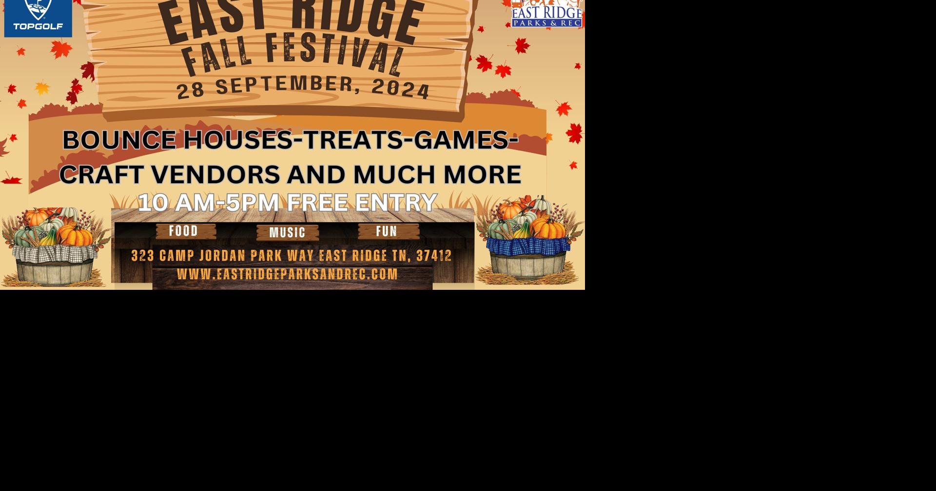 City of East Ridge to host free fall festival in September | Local News ...