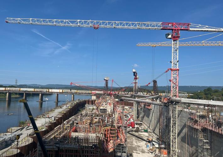 New Chickamauga Dam Navigation Lock Progress Update | Local News ...