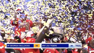 Top-ranked Georgia Bulldogs win first SEC title since 2017 | Local ...