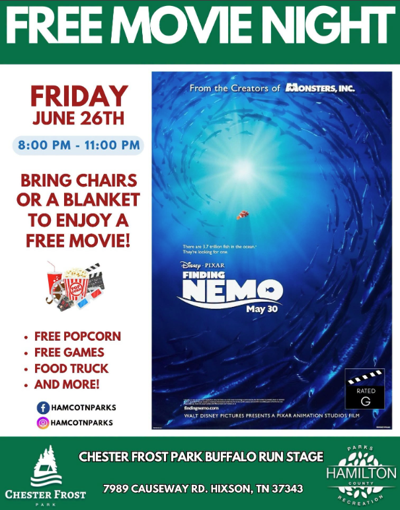 Free family movie night returns to Chester Frost park with ‘Finding ...