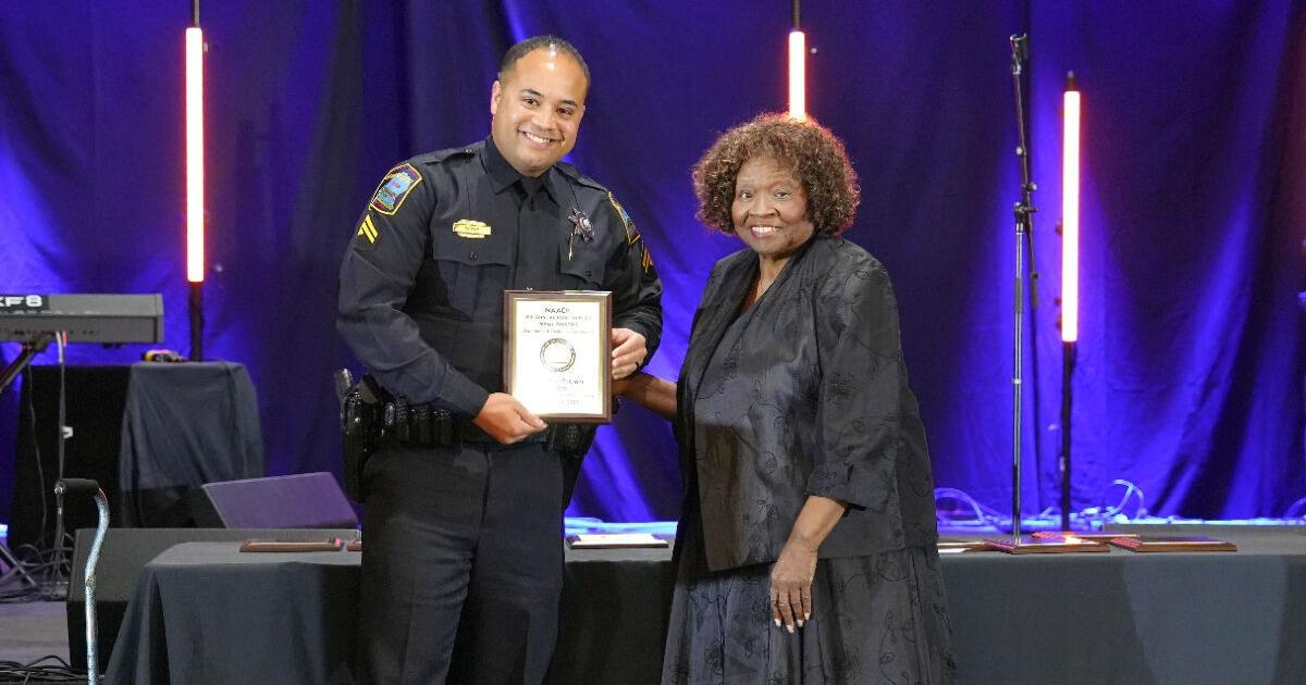 HCSO traffic investigator honored at 2025 NAACP Ruby Hurley Image ...