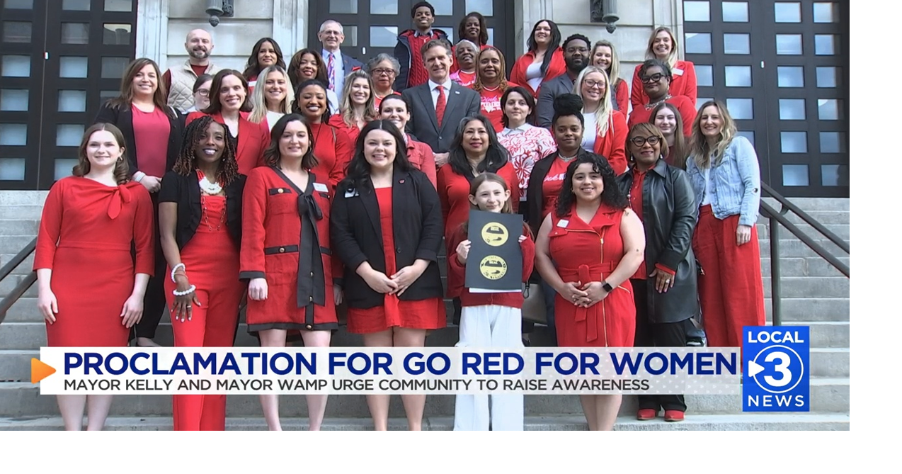 National Go Red Day Proclamation | Local News | local3news.com