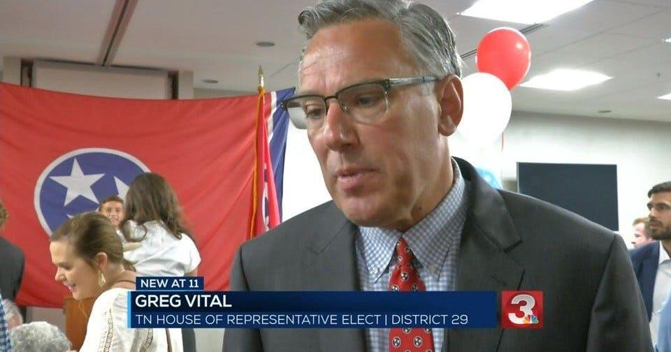 DECISION 2021: Greg Vital wins District 29 house seat over DeAngelo ...