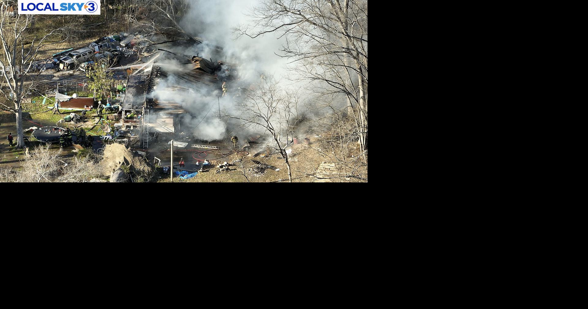 Crews responding to Graysville Road after mobile home fire spreads to ...