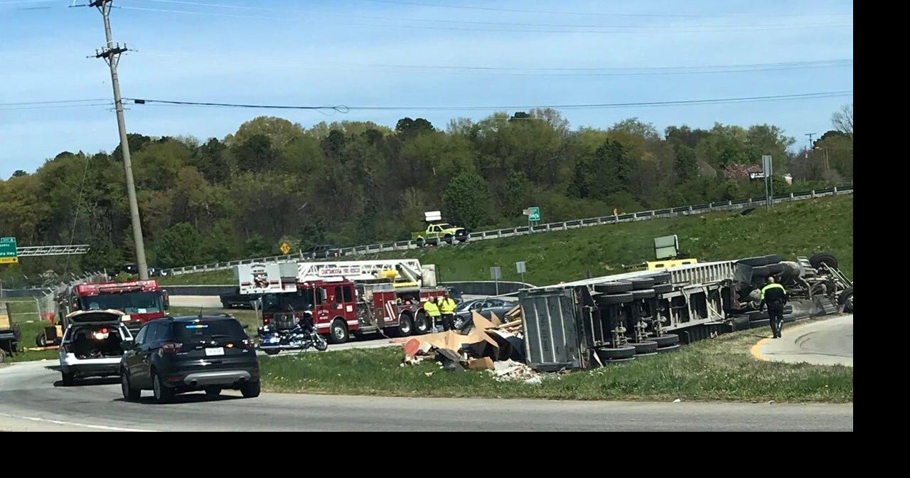 Overturned semi has SR-153 SB off-ramp at SR-58 blocked | | local3news.com