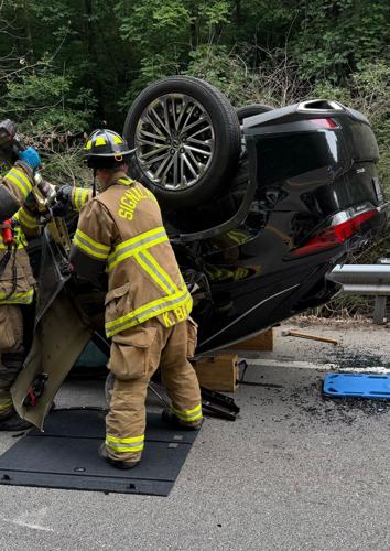 One person rescused after car overturns in Signal Mountain crash ...