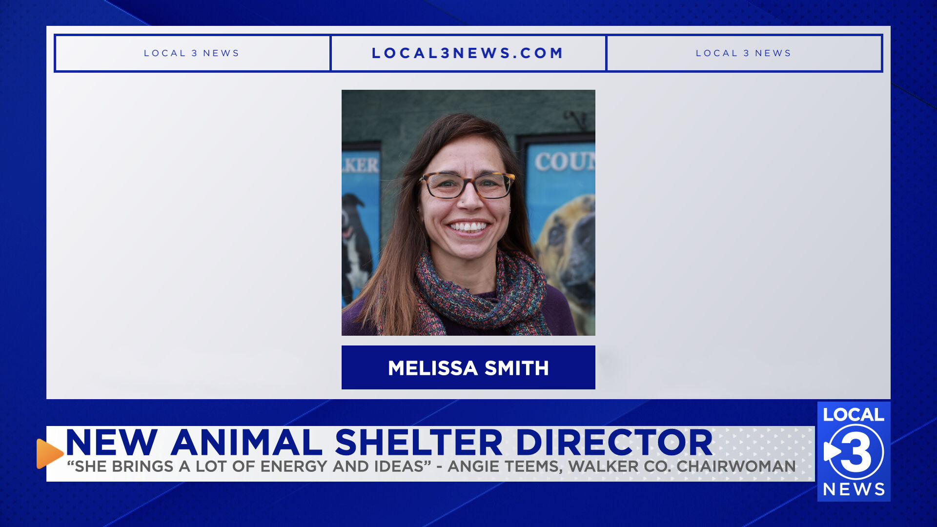 Melissa Smith, Walker County's New Animal Shelter Director | Local News ...