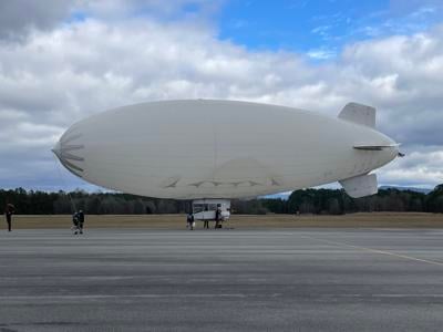 Advertising blimp crossing Tennessee Valley attracts attention Friday ...