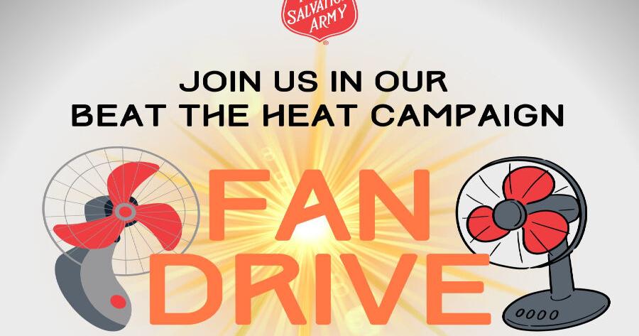Salvation Army Chattanooga collecting fans for annual Beat the Heat ...