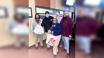 Hamilton County Sheriff Austin Garrett surprises 911 dispatchers with ...