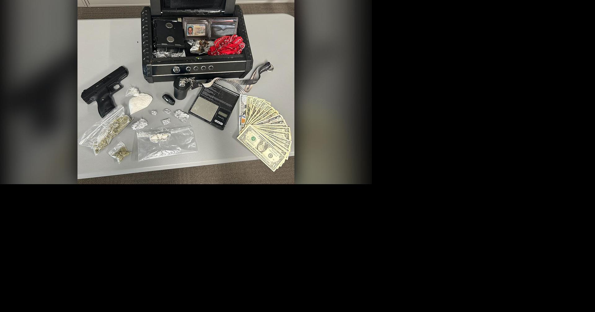 Hotel drug bust ends with two arrests, cash, gun and drugs seized ...