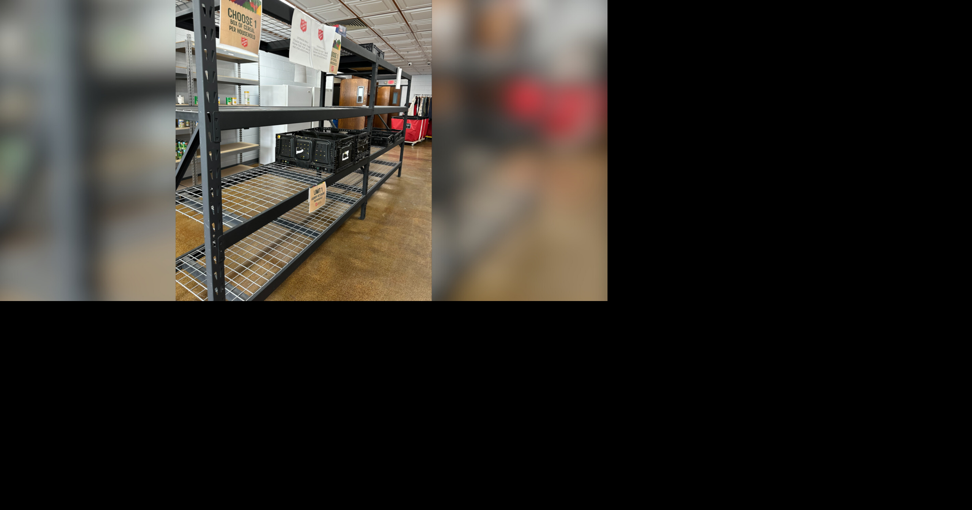 The Salvation Army is running low on food and necessities | Local News ...