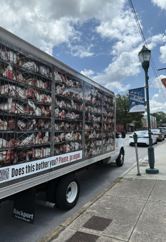 PETA's 'Hell on Wheels' Truck Exposes Animal Cruelty at Restaurants ...