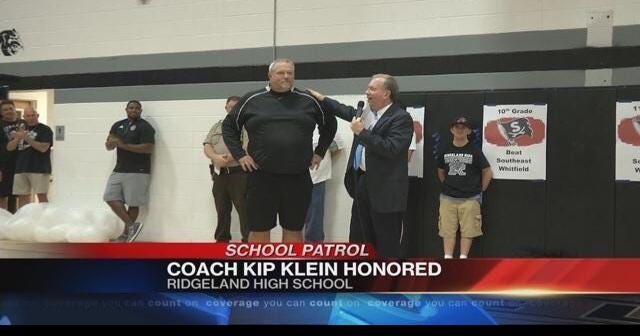 Ridgeland Coach Kip Klein honored for helping Ironman participant ...
