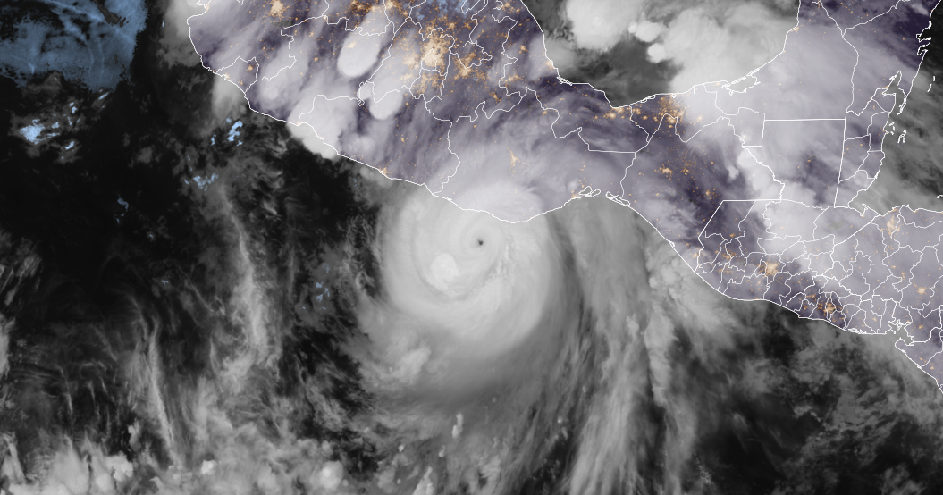 Erick makes landfall as a Category 3 hurricane, the strongest to hit ...