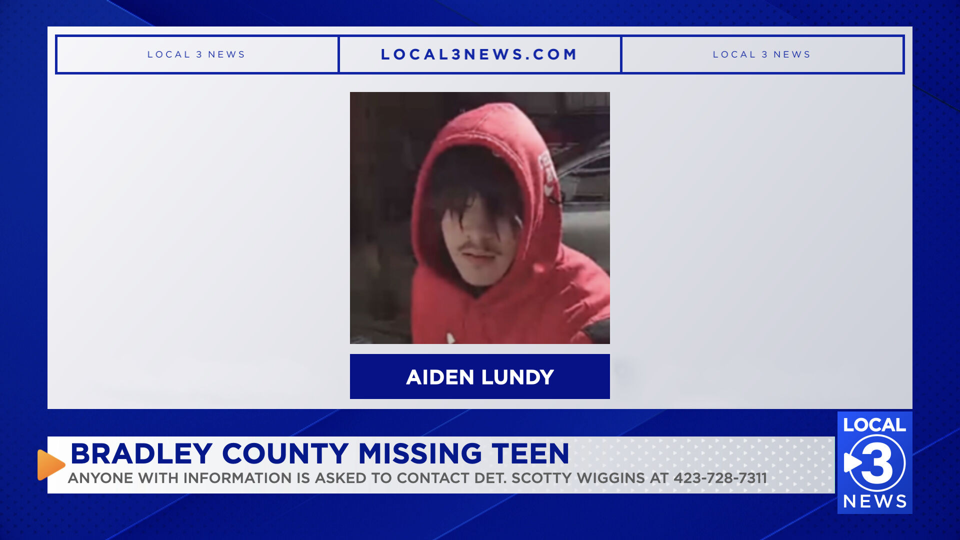 Help Locate Missing Teen Aiden Christopher Lundy | Local News ...