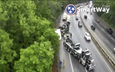 UPDATE: Semi crash on I-24 WB near ridge cut cleared | Local News ...