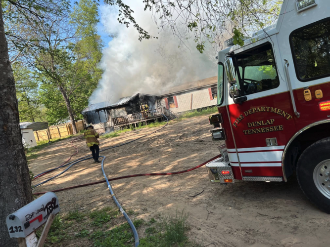 Home in Dunlap Deemed Total Loss After Fire | Local News | local3news.com