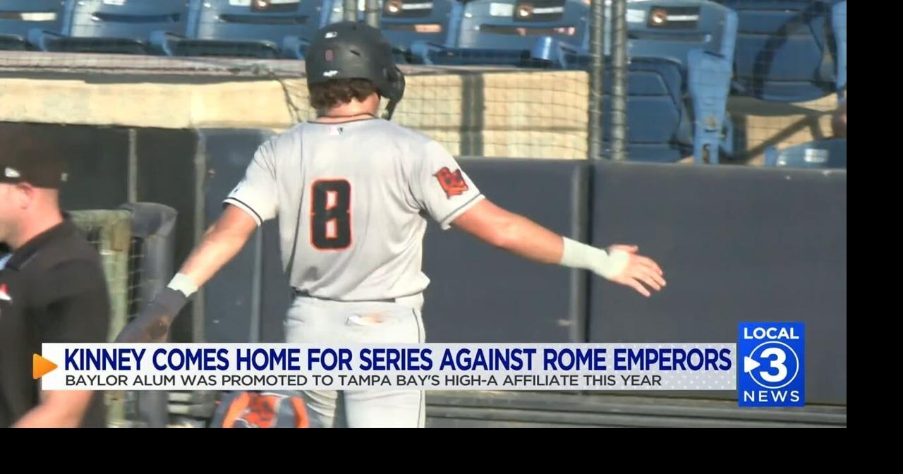 Baylor alum, Rays' minor leaguer Cooper Kinney returns home for series ...