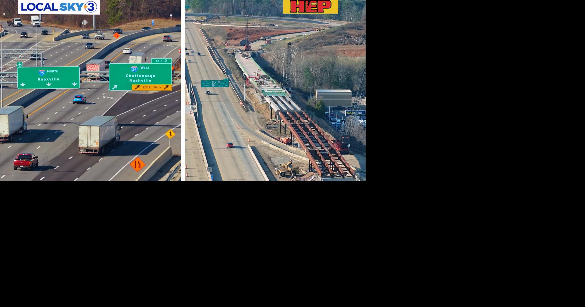 TDOT’s I-24/I-75 interchange project nears completion, April 5 target ...