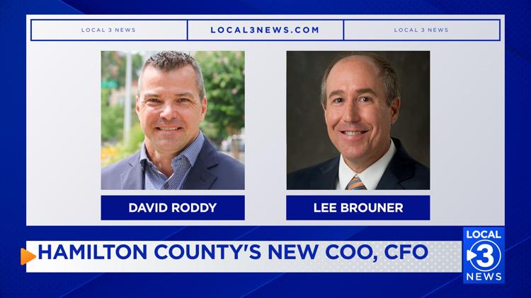 Roddy named Hamilton County's first COO, Brouner first CFO | Local News | local3news.com