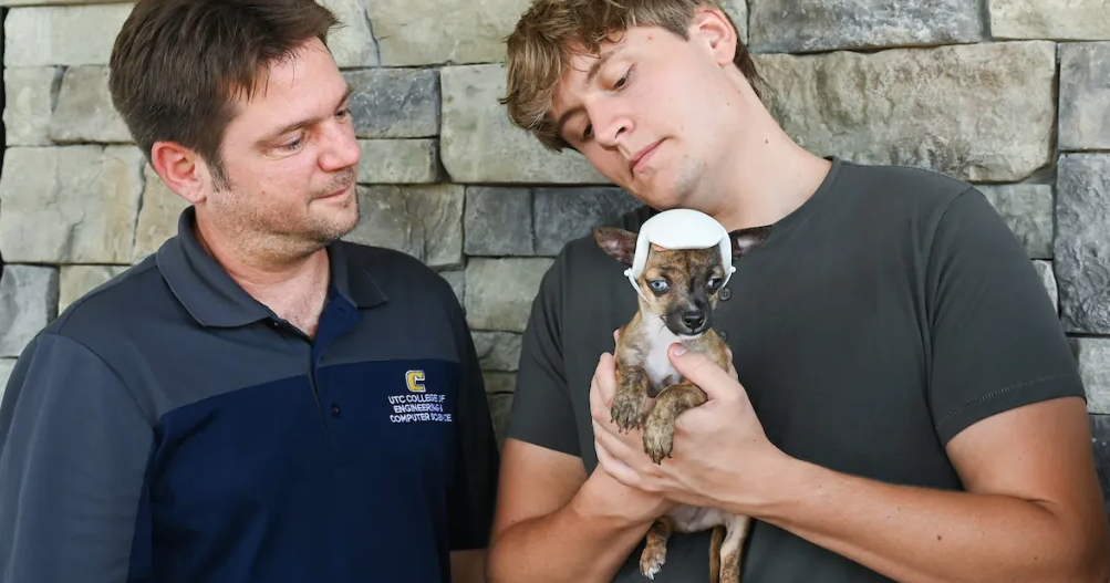 UTC associate professor and recent graduate help puppy needing special ...