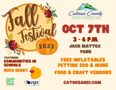 Catoosa County announces sixth annual Fall Festival | Local News ...