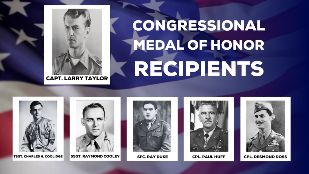 Medal of Honor recipient Capt. Larry Taylor laid to rest after ...