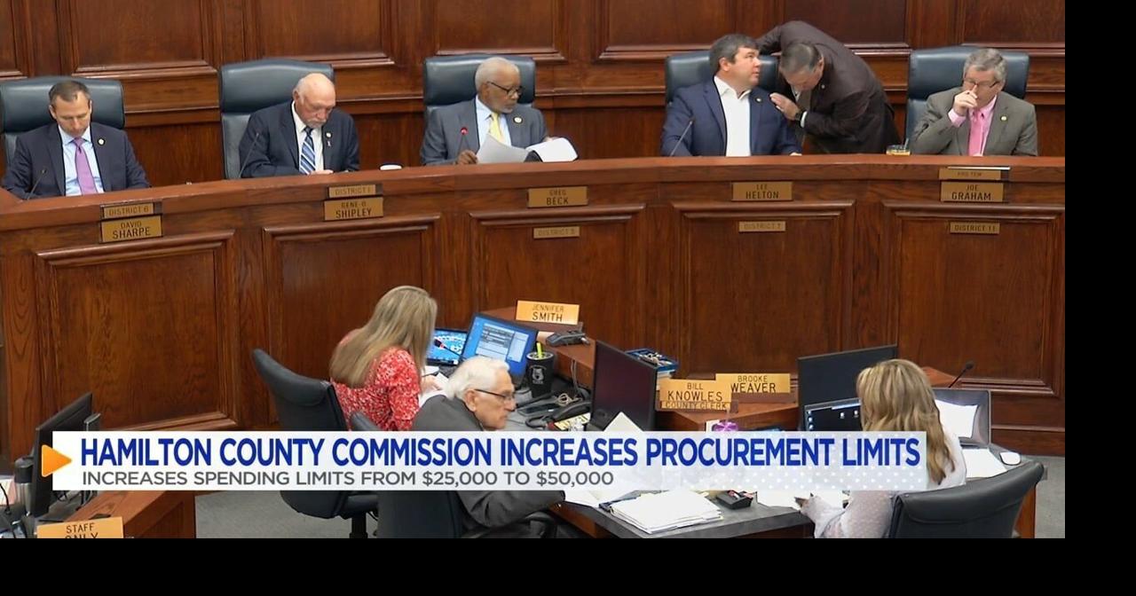 Hamilton County Commissioners vote to increase procurement limit ...