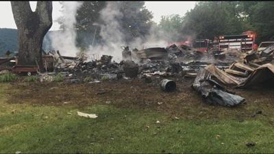 UPDATE: Fire sparked by lightning destroys Walker County home ...