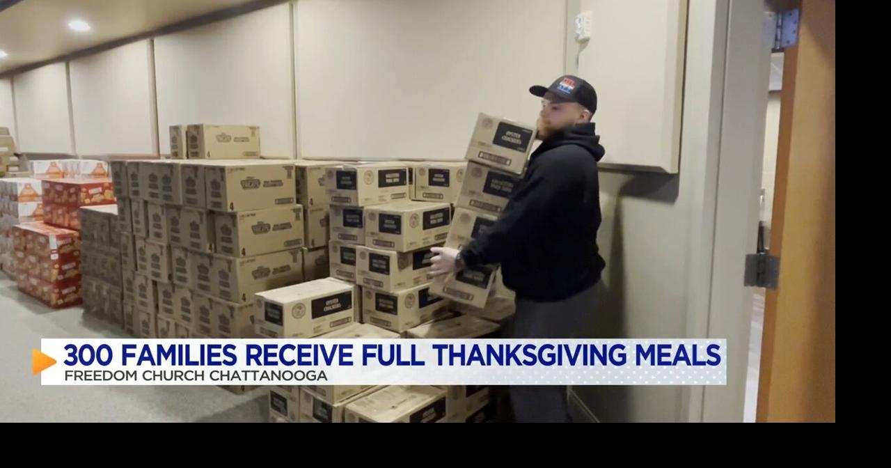 300 families take home full Thanksgiving meals thanks to Freedom Church ...