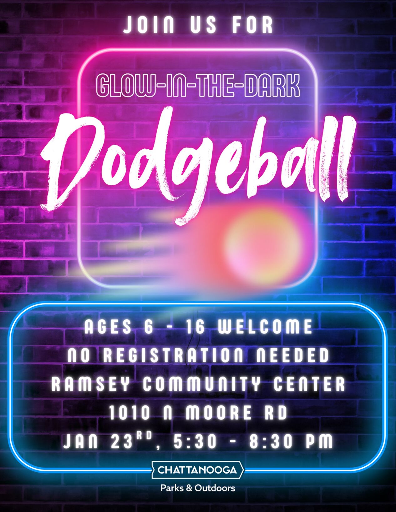 Free Glow-in-the-Dark Dodgeball for Kids in Chattanooga | Local News ...