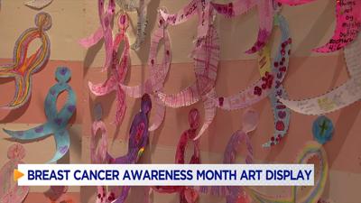 Student art on display at Hamilton Place Mall celebrates breast cancer ...