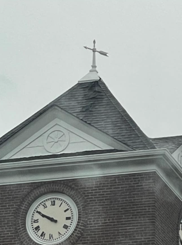 Decatur Steeple Damaged by Lightning Strike | Local News | local3news.com