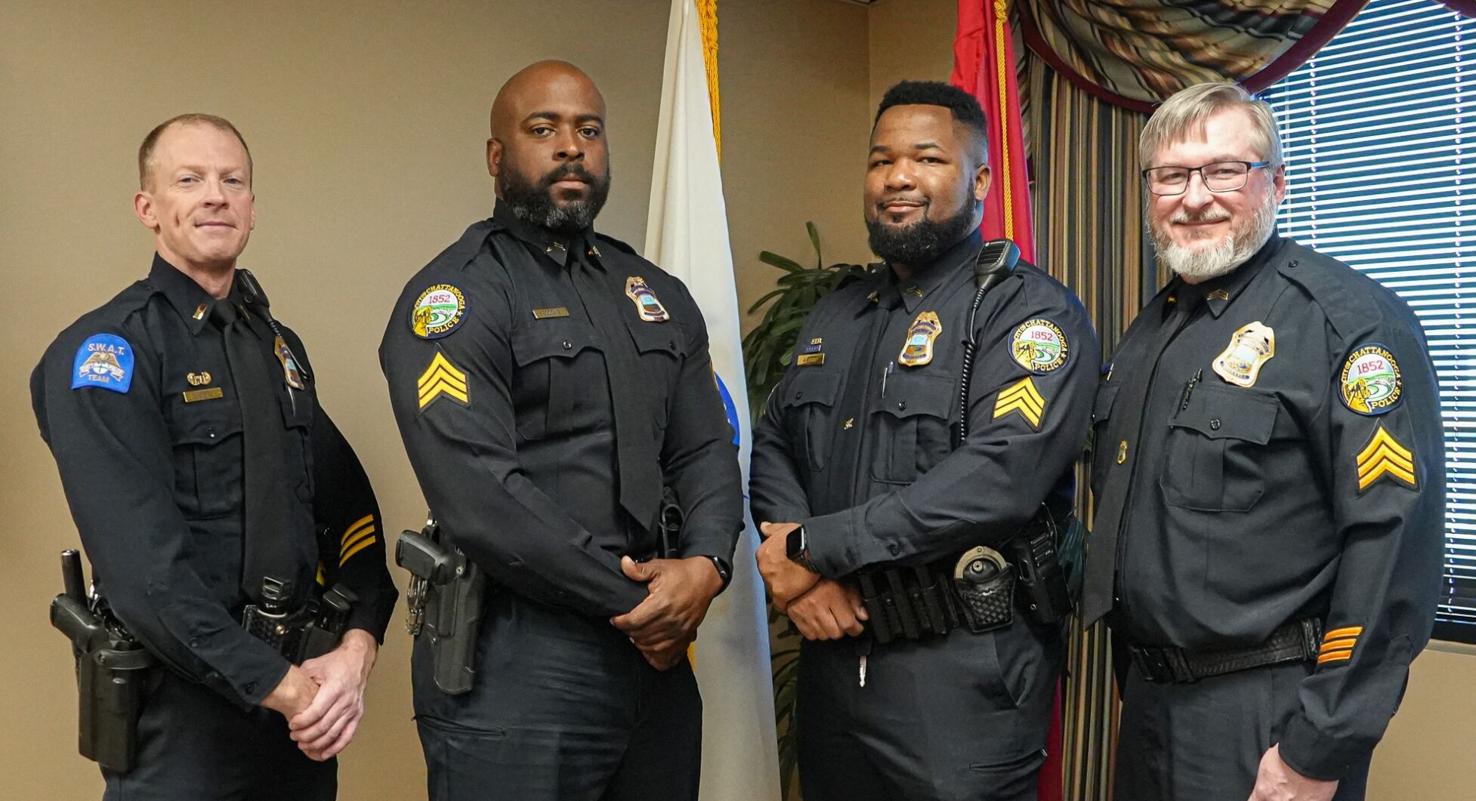 Chattanooga Police Department congratulates four officers on recent ...