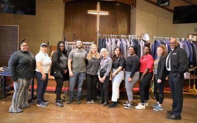 Salvation Army gives away over 300 new suits for those in need of ...