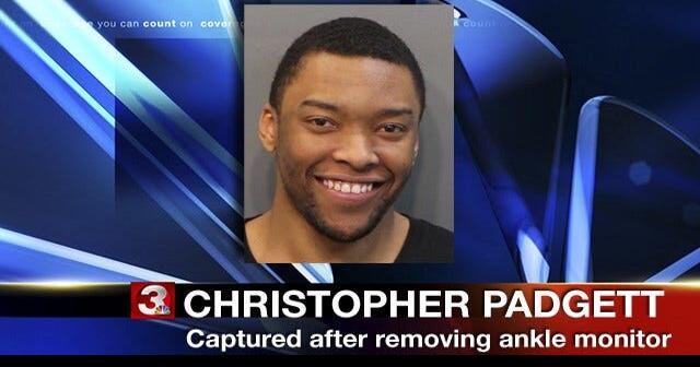 UPDATE: Padgett back in jail after cutting off GPS monitor during ...