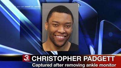 UPDATE: Padgett back in jail after cutting off GPS monitor during ...