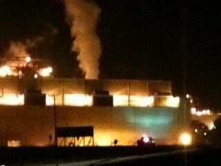 UPDATE: Crews on scene of fire at Bowater | | local3news.com