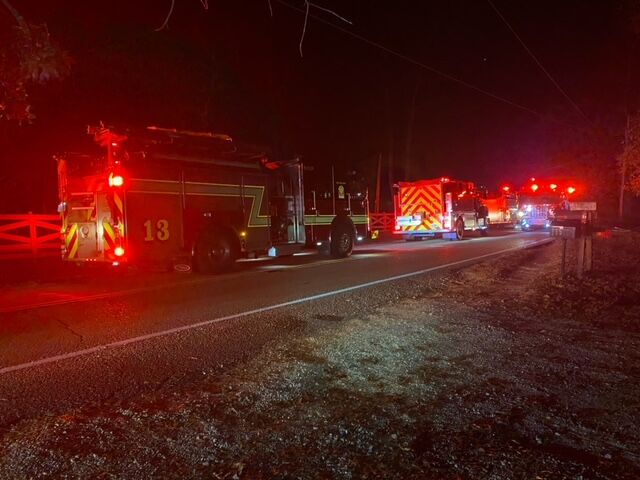 Highway 58 firefighters battle early morning house fire | Local News ...