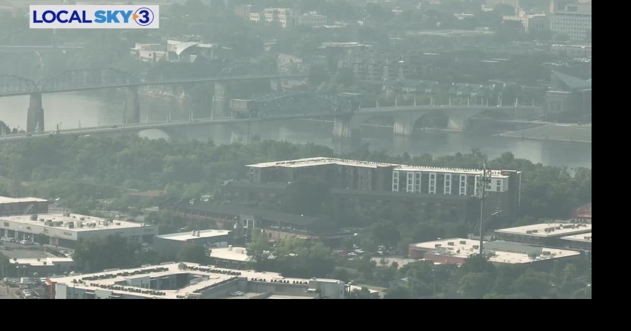 Heavy smoke covers Chattanooga and TN Valley | Sky 3 | local3news.com